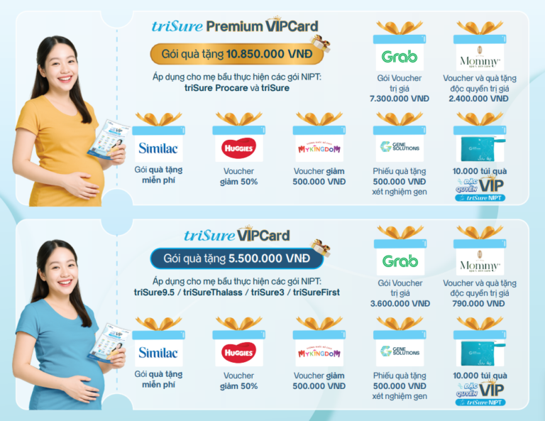 Chính thức ra mắt triSure VIP Card – Đặc quyền VIP từ triSure NIPT cho ...