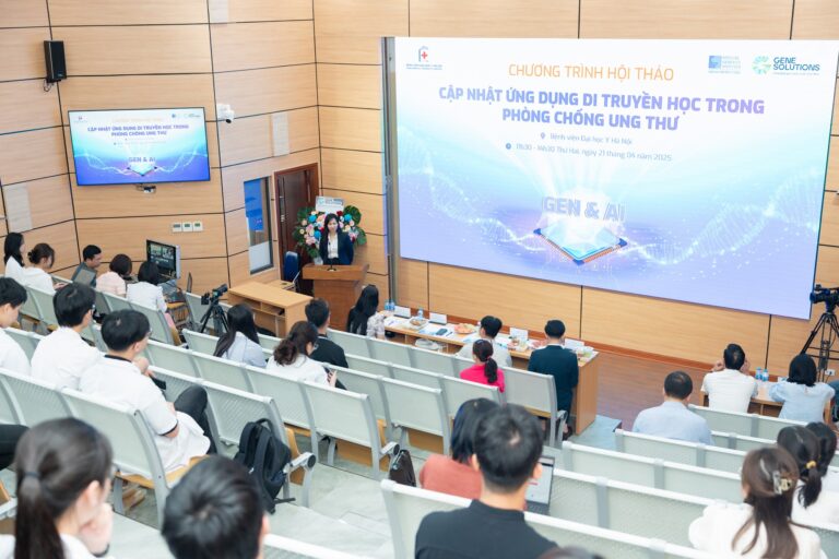 Gene Solutions và Bệnh viện Đại học Y Hà Nội tổ chức hội thảo khoa học ...